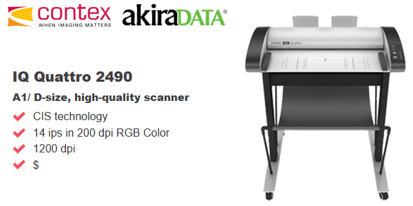 DISTRIBUTOR SCANNER CONTEX A0 | Jual scanner A0 Murah